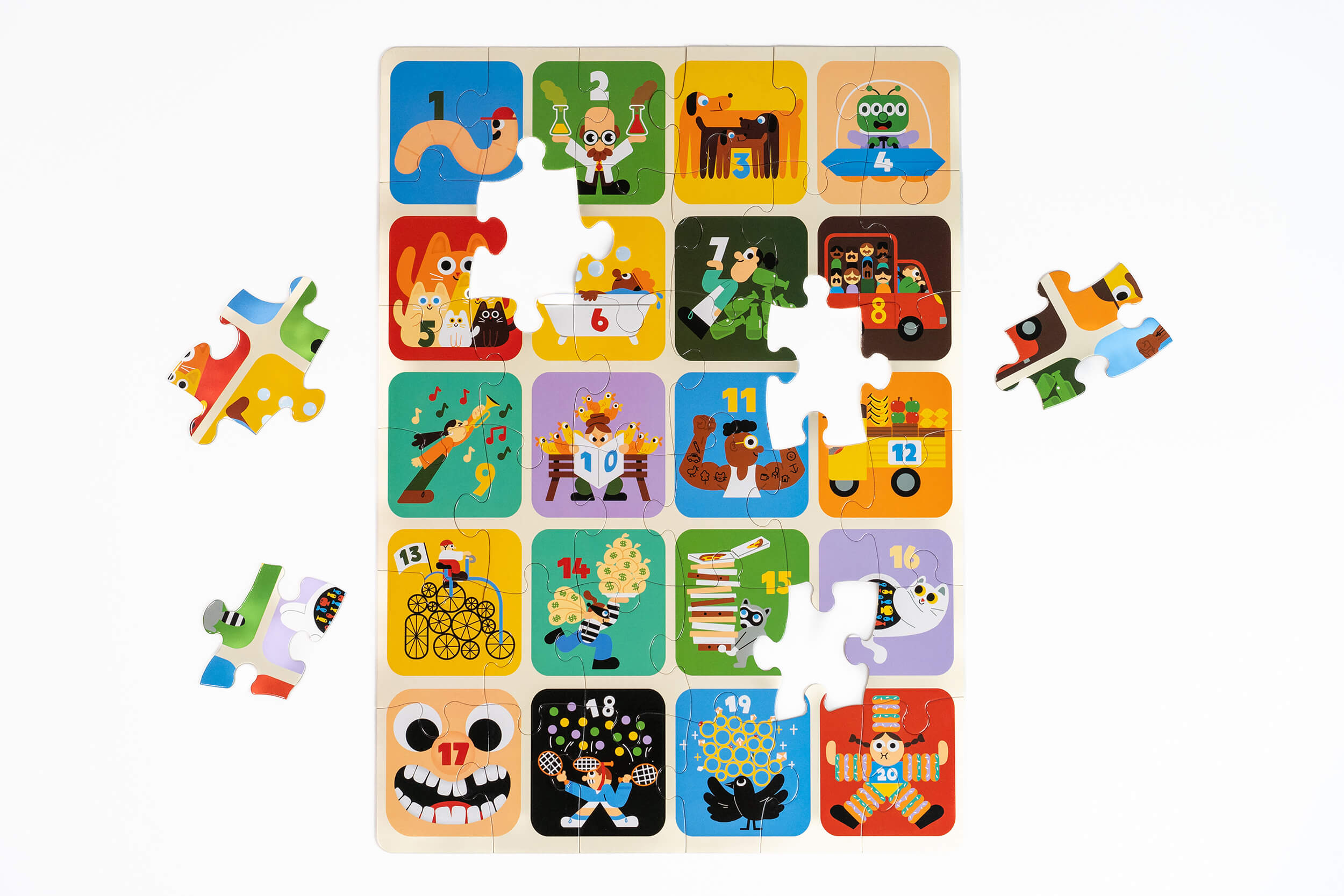 Easy as 1,2,3 Puzzle – NoljaPlay